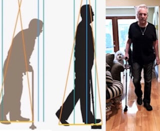 3rd Foot Cane Best Balance, Stability, Posture, Drop Foot & Rehab Cane ...